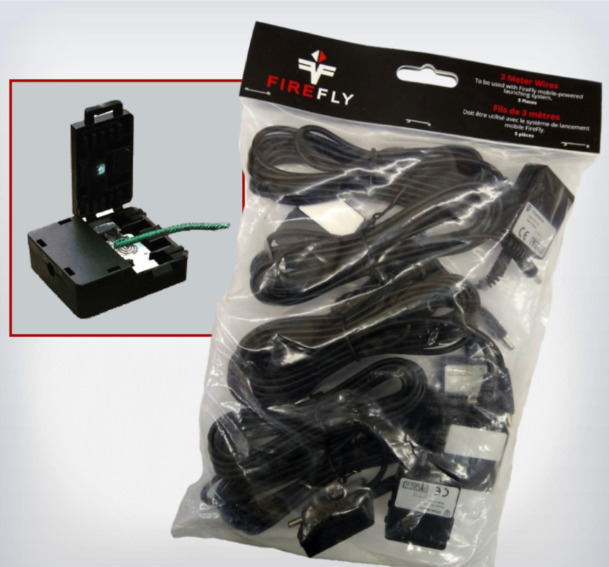 FireFly Plus 3 Meter Cables | Remote Fire Systems | Flashing Fireworks