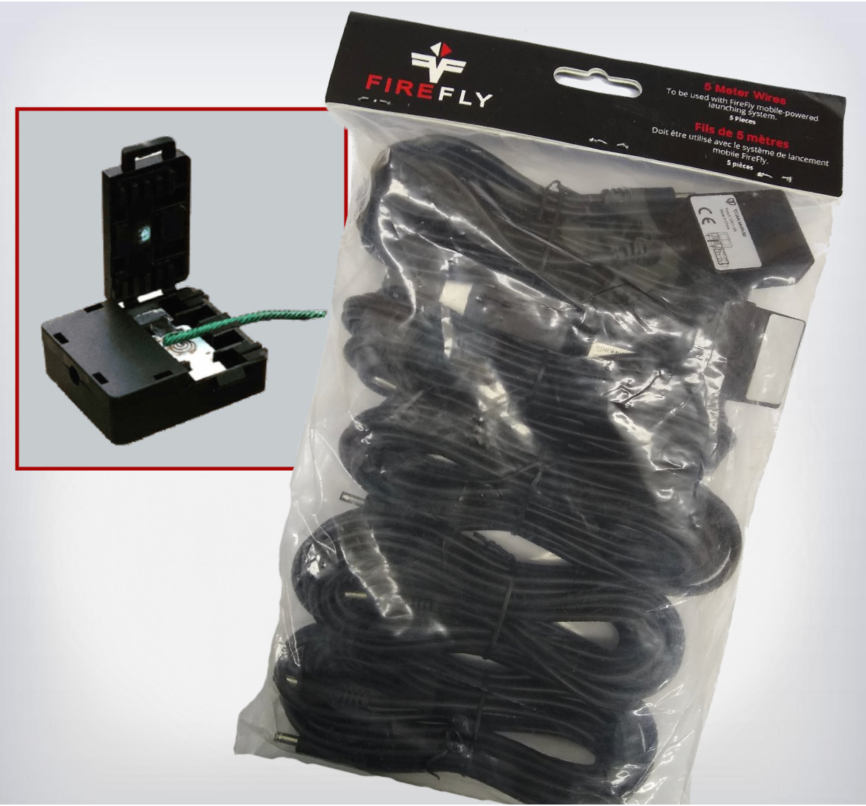 FireFly Plus 5 Meter Cables | Remote Fire Systems | Flashing Fireworks