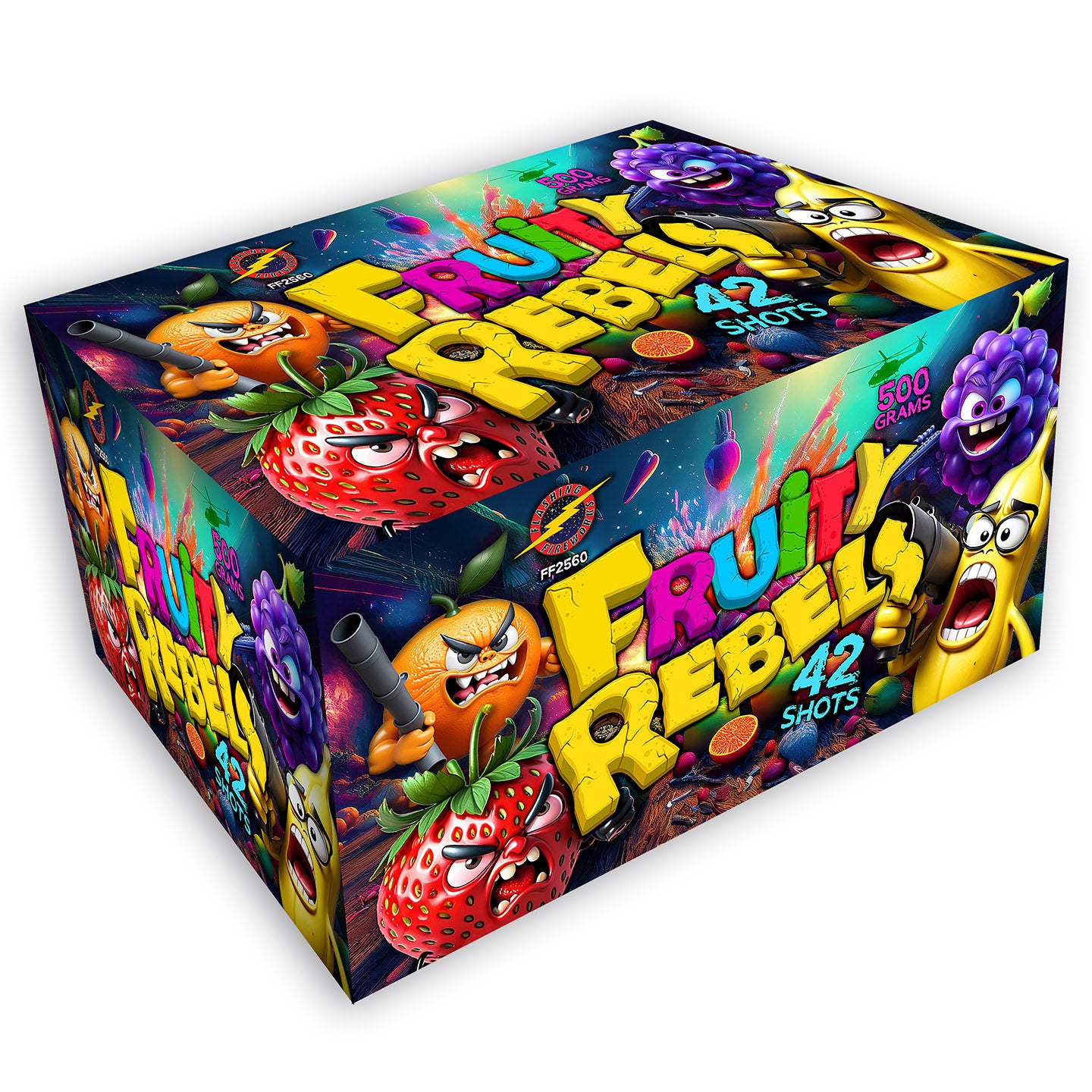 Fruity Rebels | Cakes | Flashing Fireworks