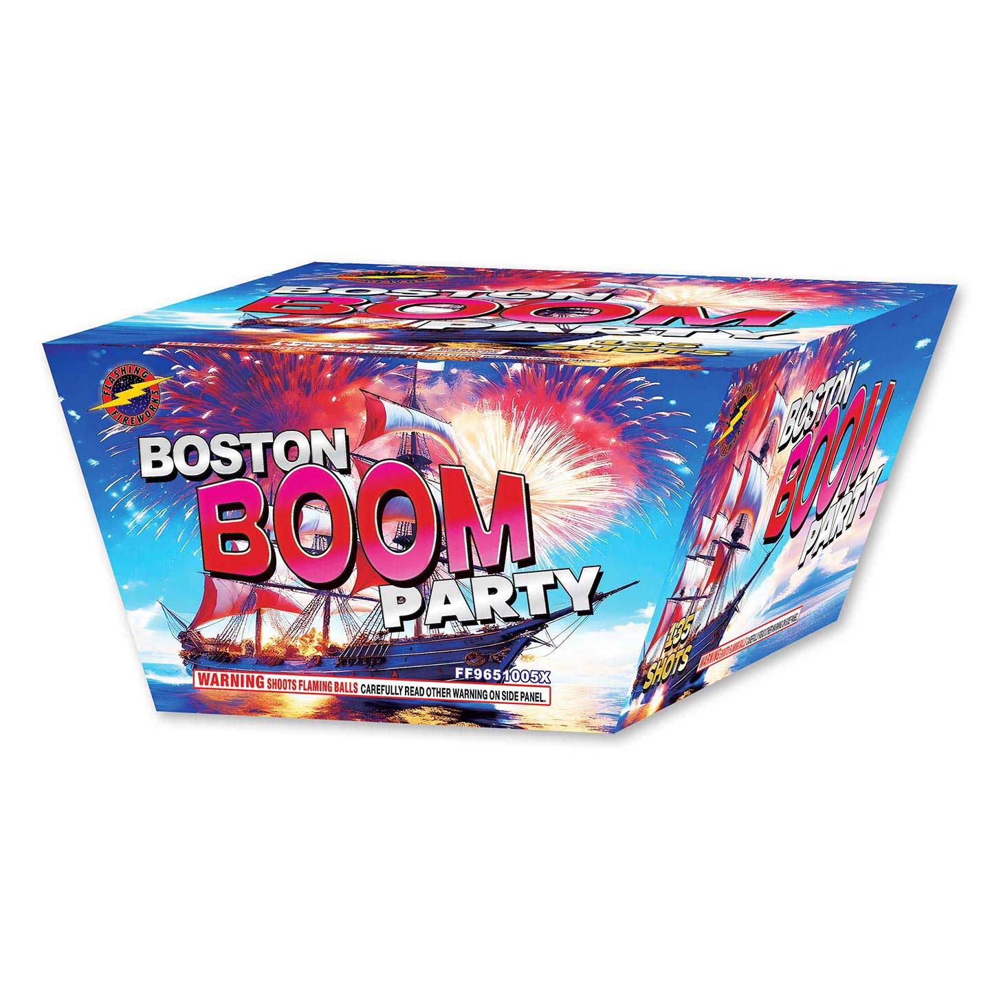 Boston Boom Party | Cakes | Flashing Fireworks