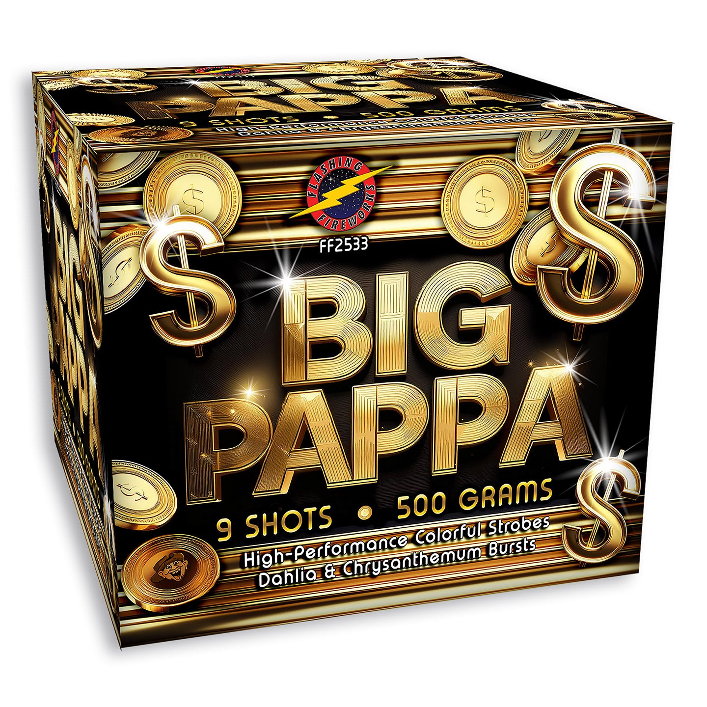 Big Pappa | Cakes | Flashing Fireworks