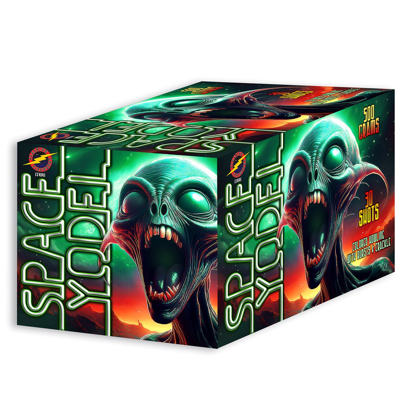 Space Yodel | Cakes | Flashing Fireworks