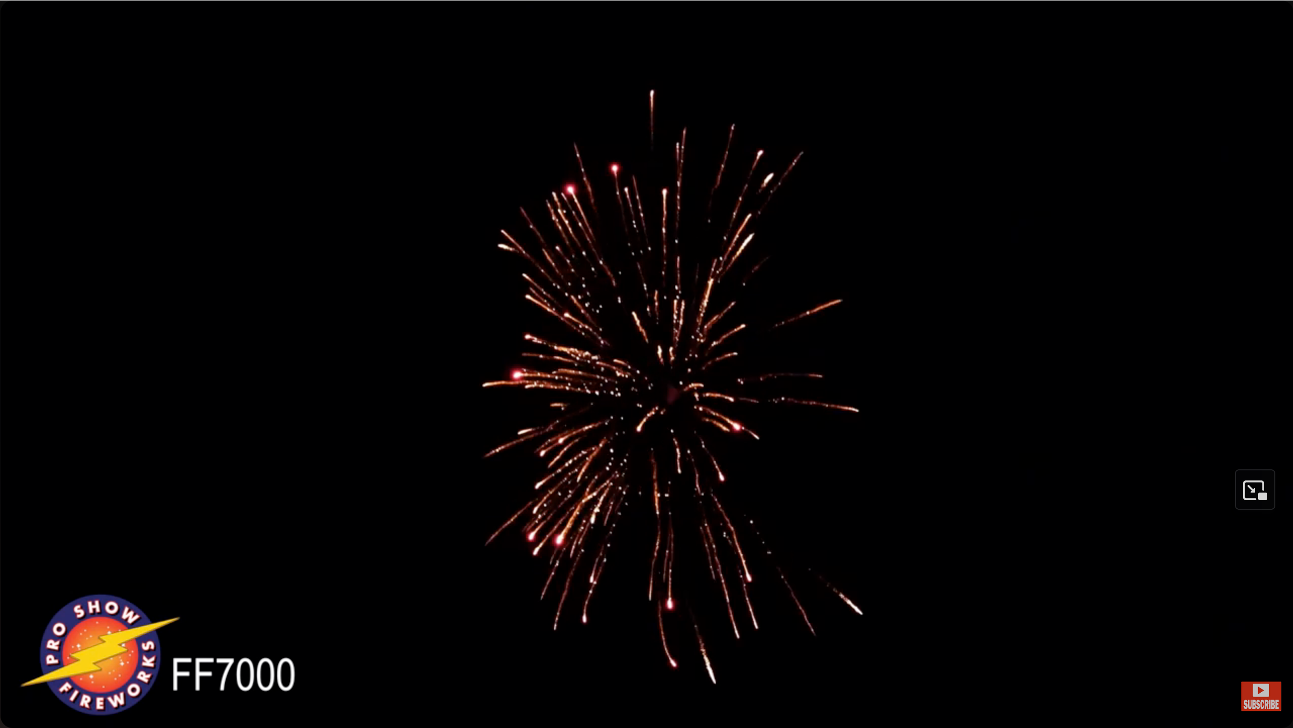 Pro Show - FF7000 | Pro Show | Flashing Fireworks