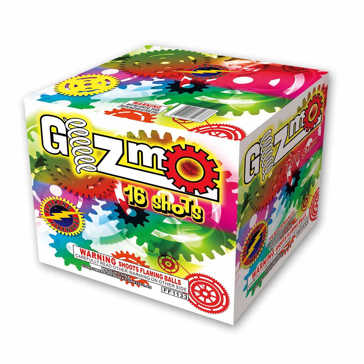 Gizmo | Cakes | Flashing Fireworks