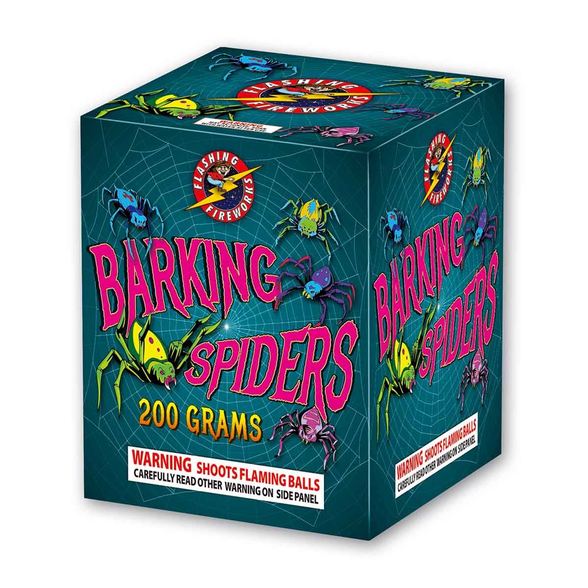 Barking Spiders | Cakes | Flashing Fireworks