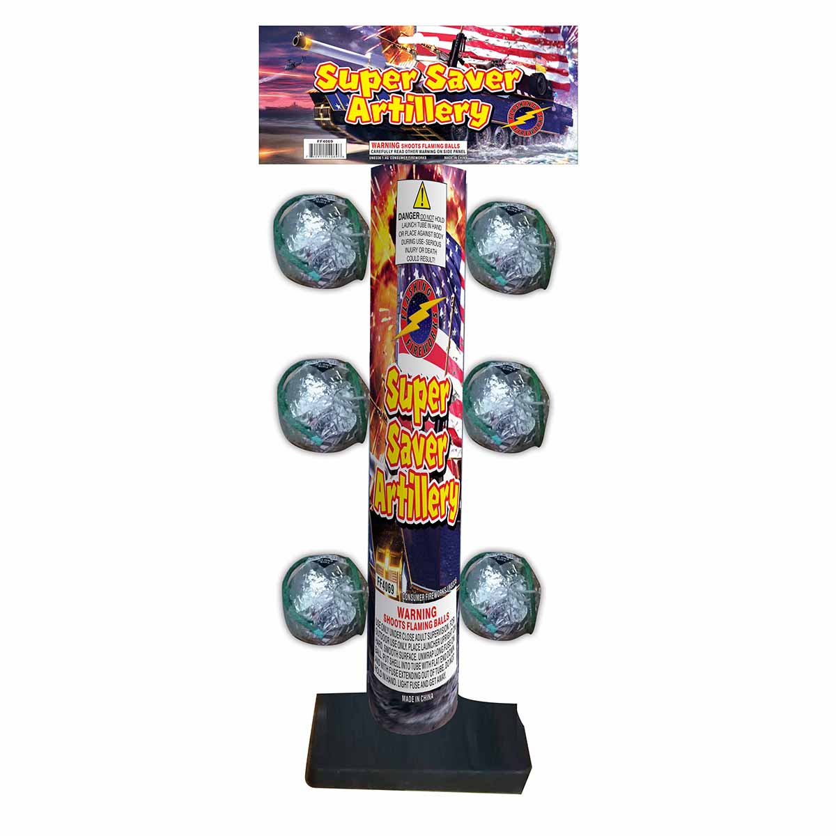 Super Saver Artillery Shells | Artillery Shells | Flashing Fireworks