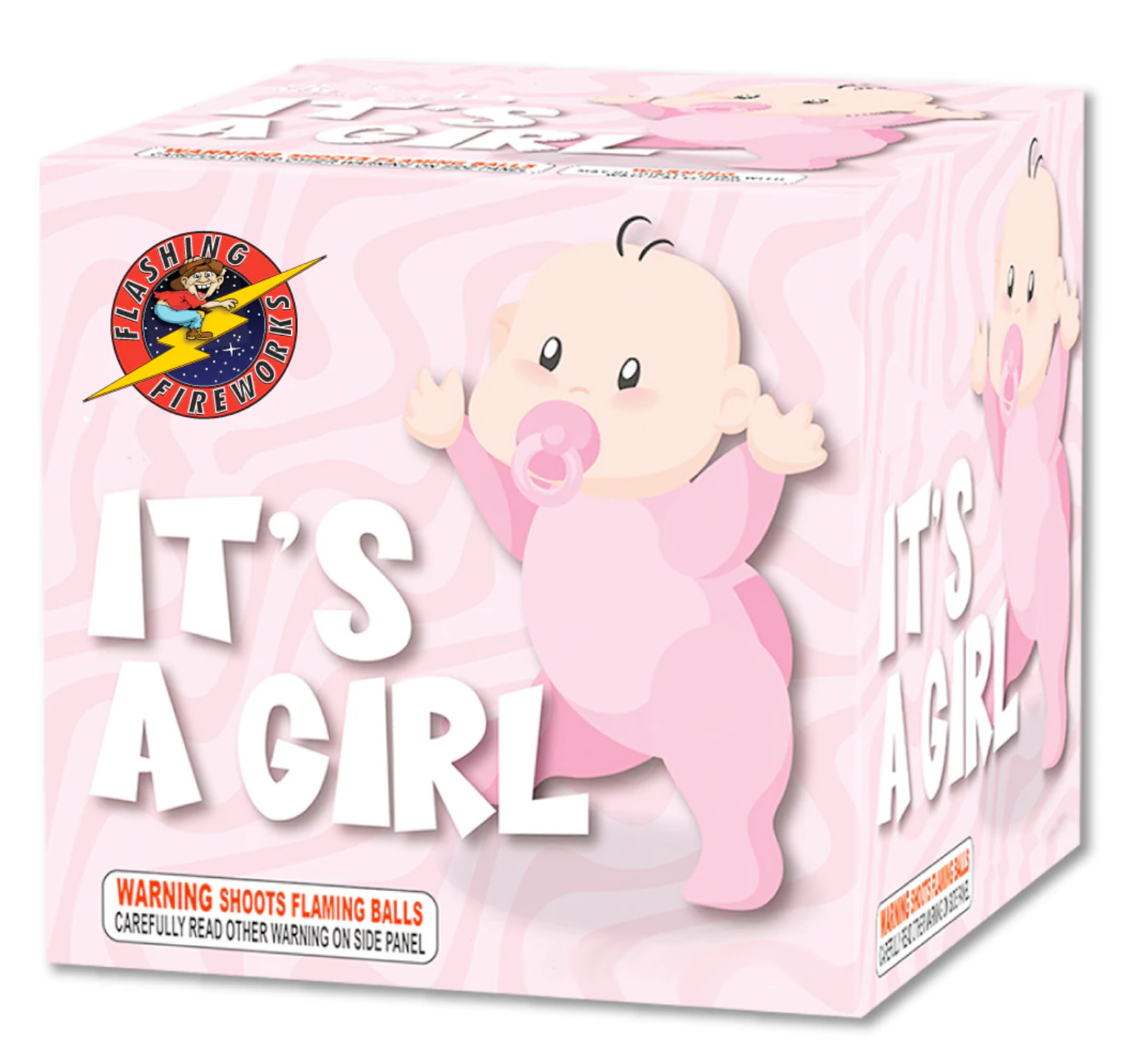 It's a Girl! | Cakes | Flashing Fireworks