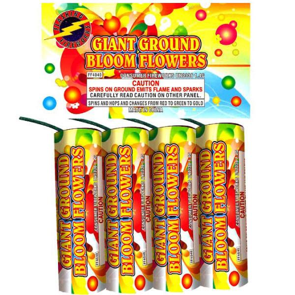 Giant Ground Bloom Flowers | Spinners and Flyers | Flashing Fireworks