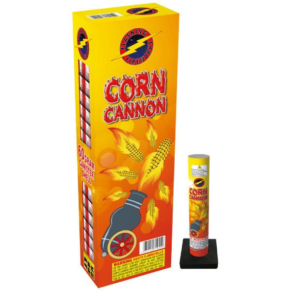 Corn Cannon | Artillery Shells | Flashing Fireworks