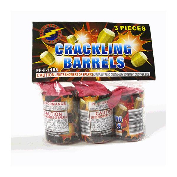Crackling Barrels | Novelties | Flashing Fireworks