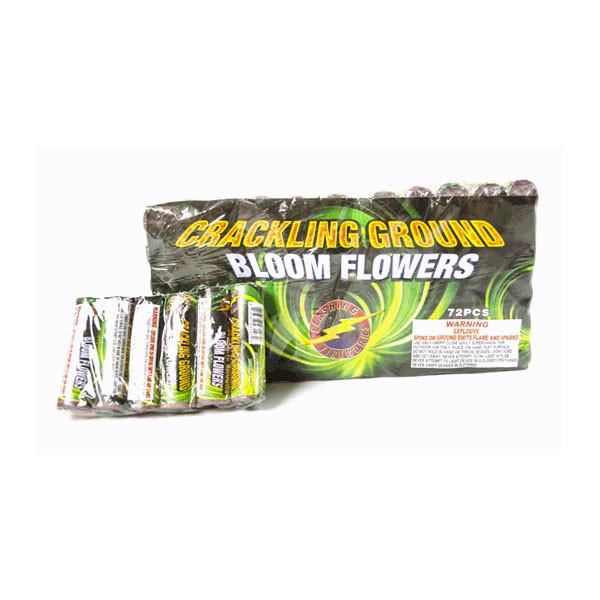 Crackling Ground Bloom Flower | Spinners and Flyers | Flashing Fireworks
