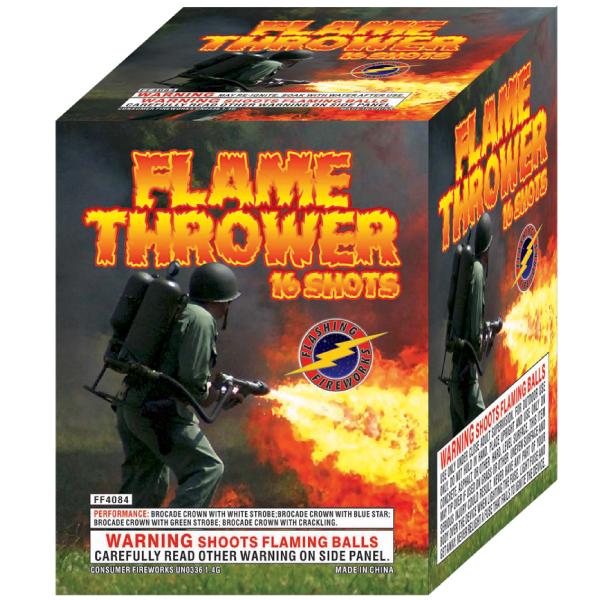 Flame Thrower | Cakes | Flashing Fireworks