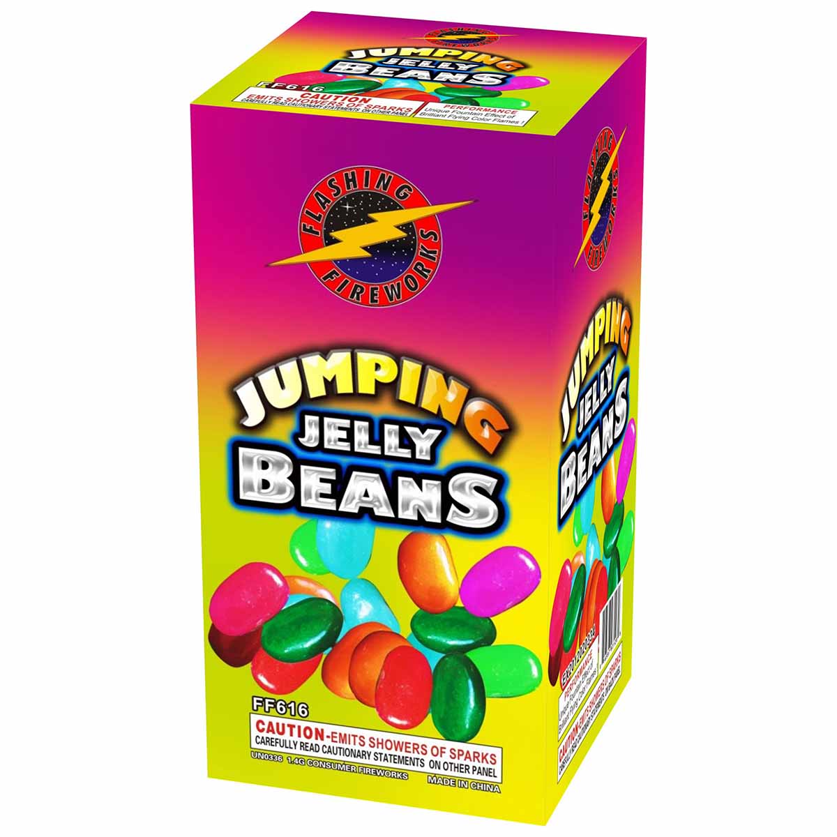 Jumping Jelly Beans | Fountains | Flashing Fireworks