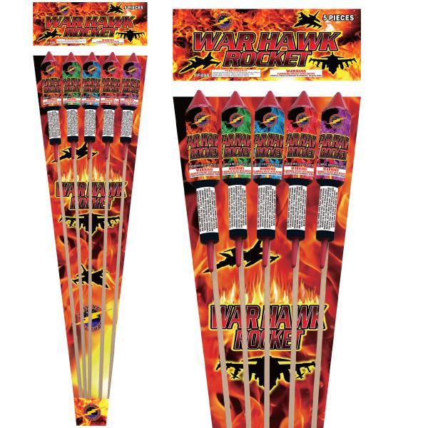War Hawk Rocket | Stick Rockets | Flashing Fireworks